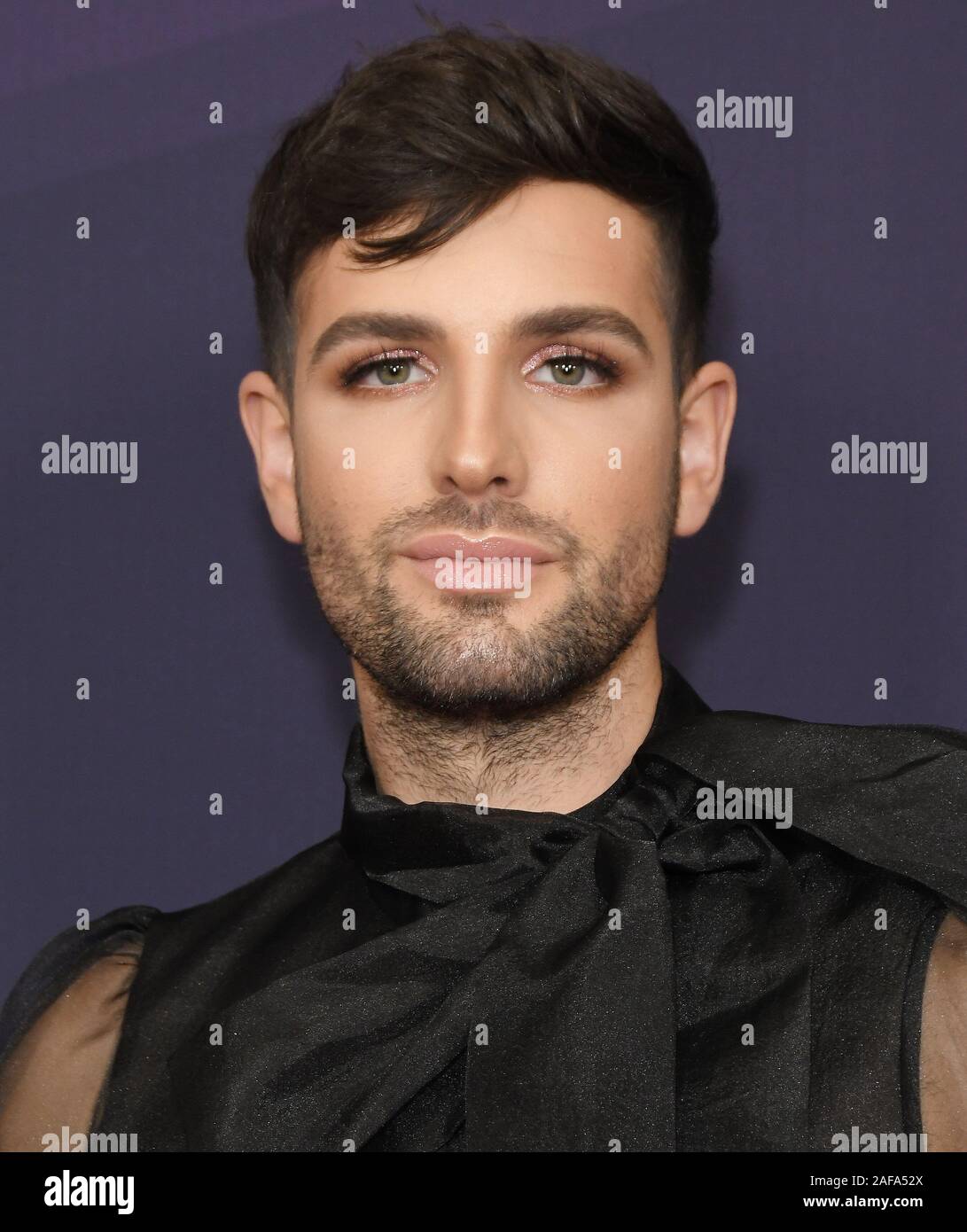 Los Angeles, USA. 13th Dec, 2019. Daniel Preda arrives at The 9th ...