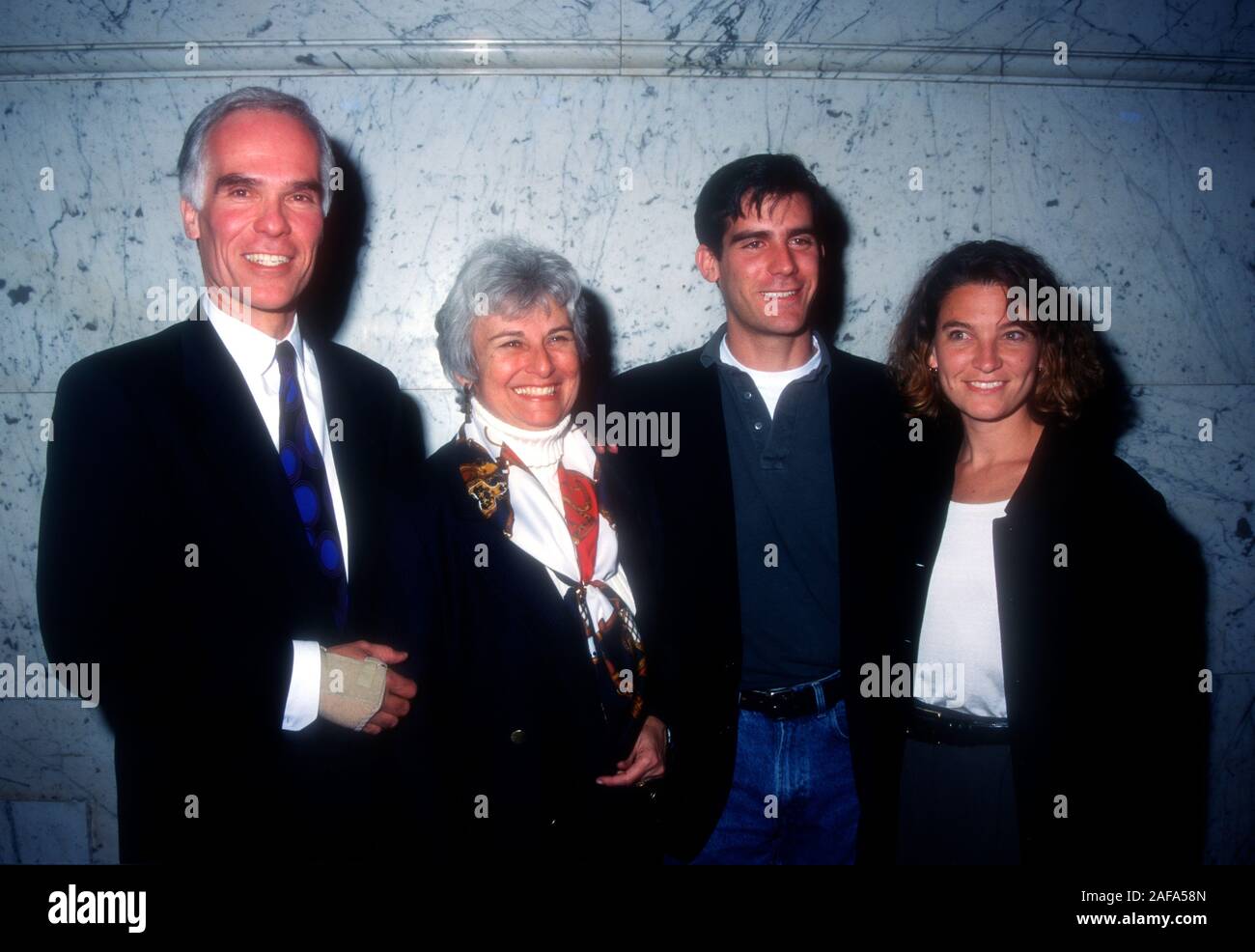 Los Angeles Mayor Eric Garcetti And Wife High Resolution Stock ...