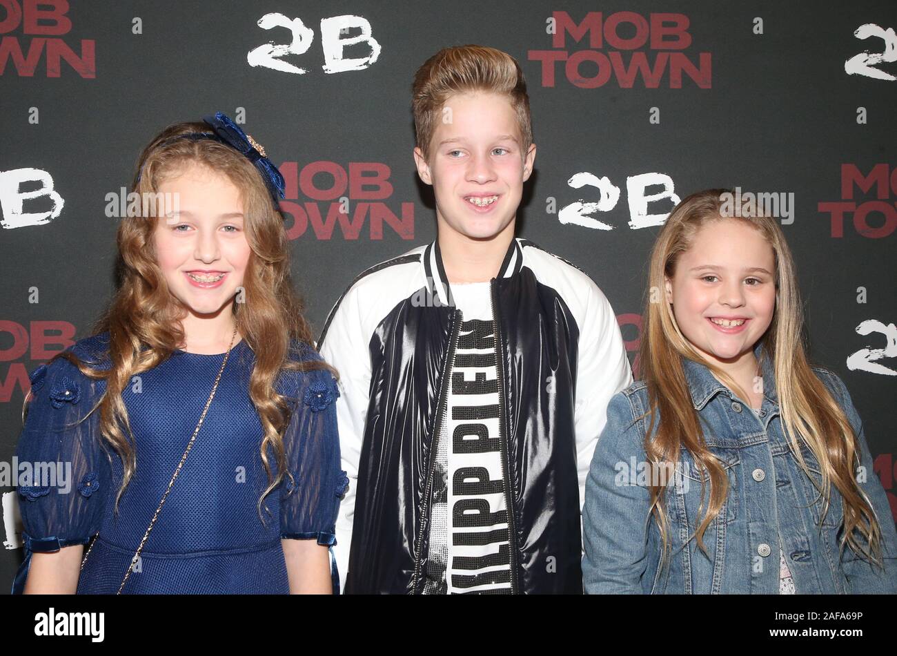 13 December 2019 - Hollywood, California - Ella Gabay, David Gabay, Mia ...