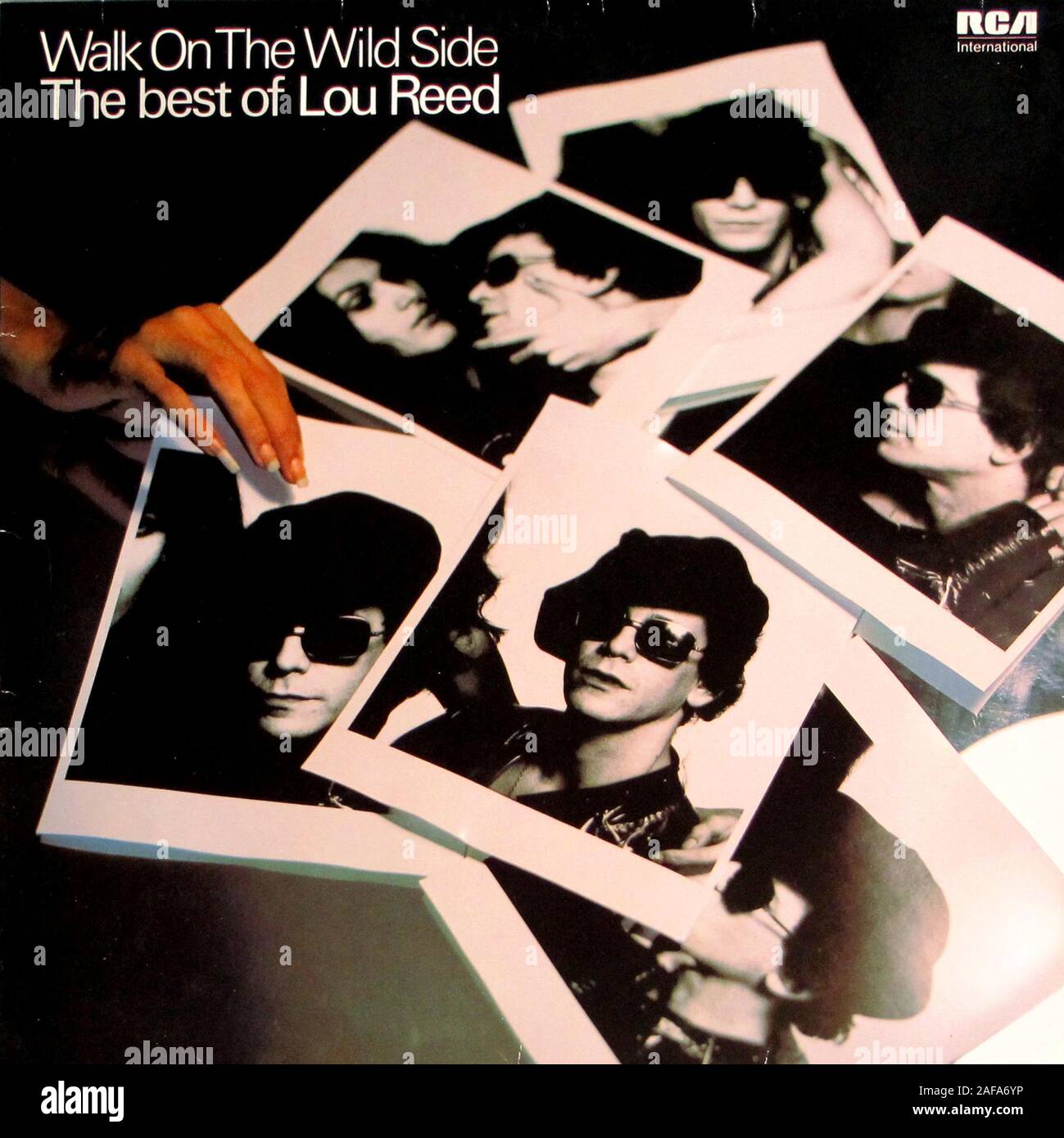 The Best Of Lou Reed - Vintage vinyl record cover Stock Photo - Alamy