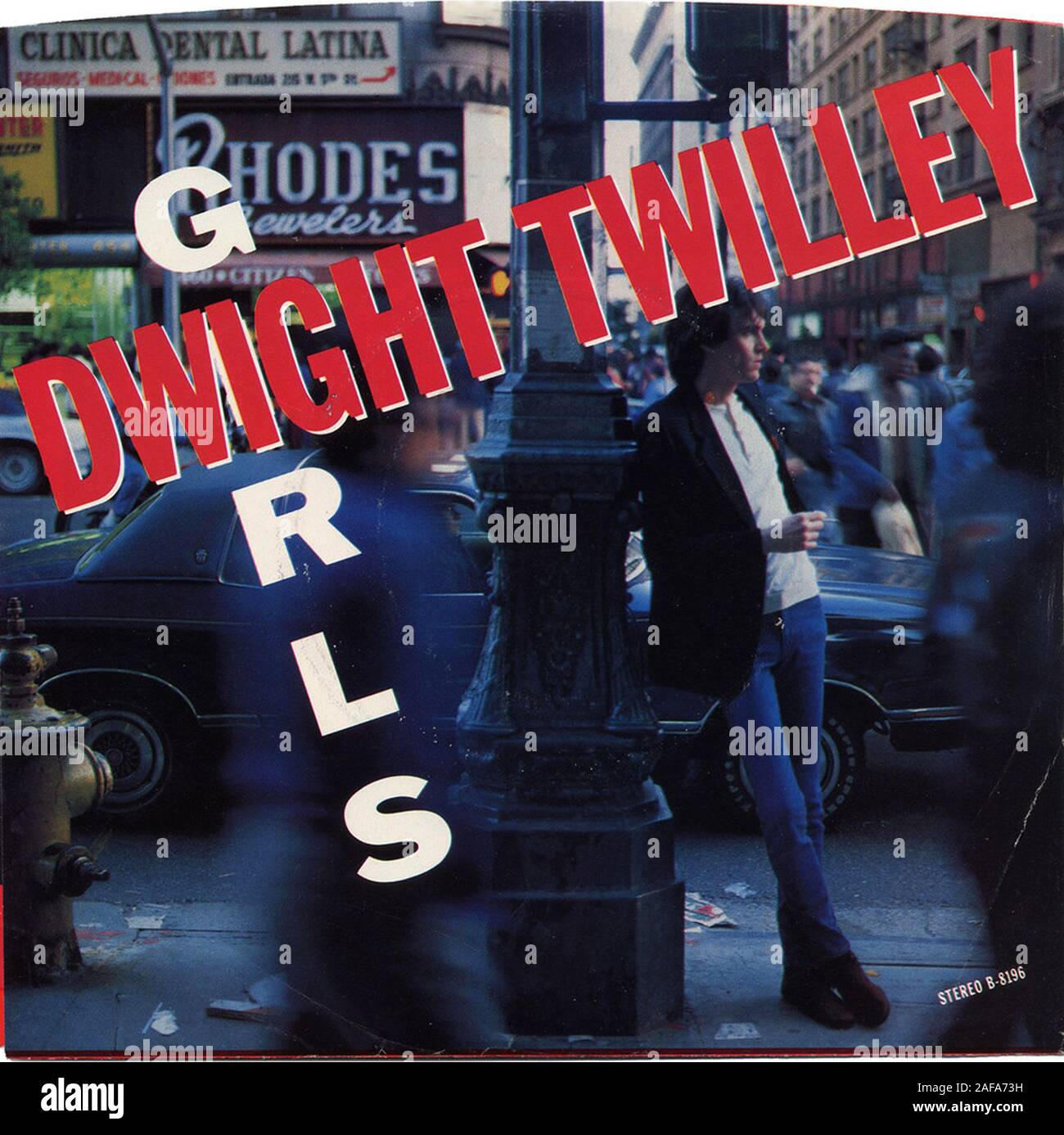 Dwight Twilley - Girls - Vintage vinyl record cover Stock Photo - Alamy