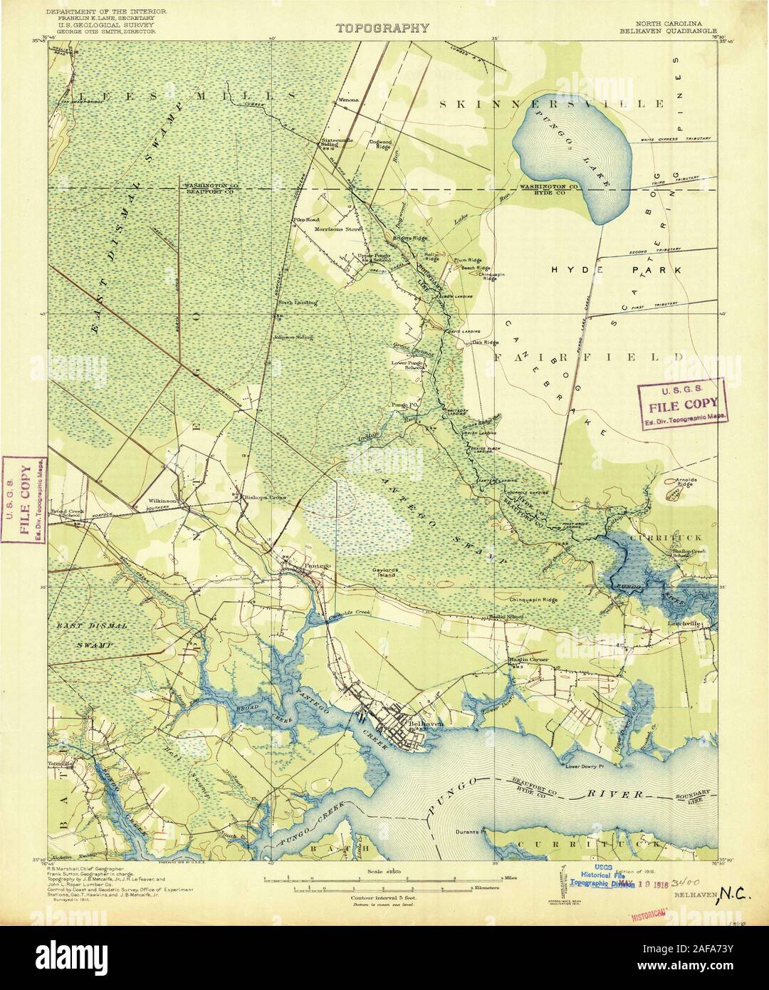 Belhaven map hi-res stock photography and images - Alamy