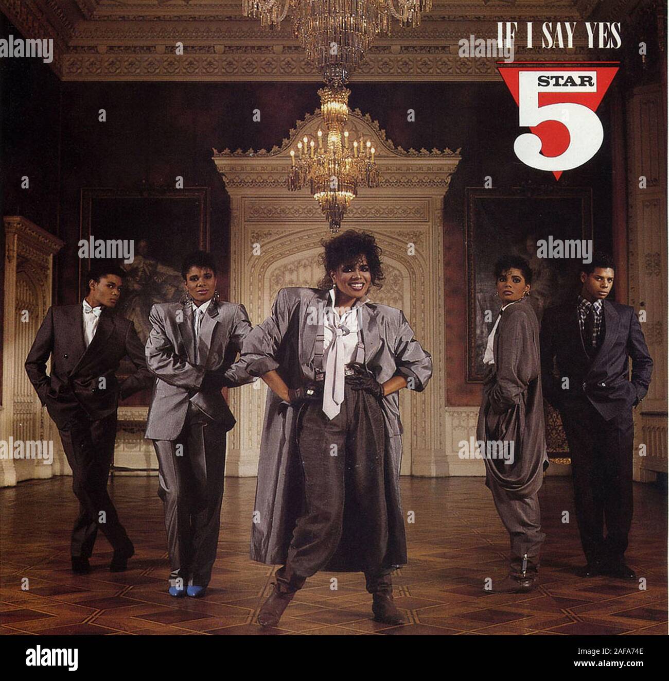 Five Star - If I Say Yes - Vintage vinyl album cover Stock Photo - Alamy