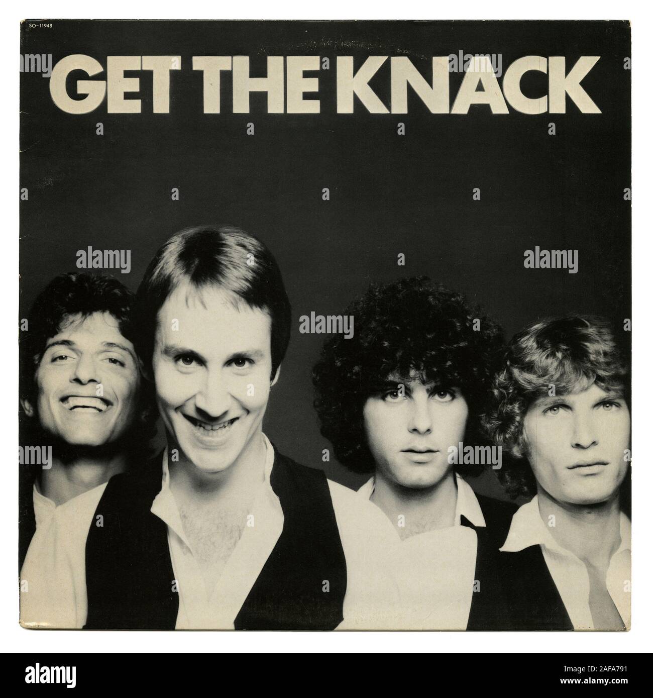 Get The Knack - - Vintage vinyl record cover Stock Photo - Alamy