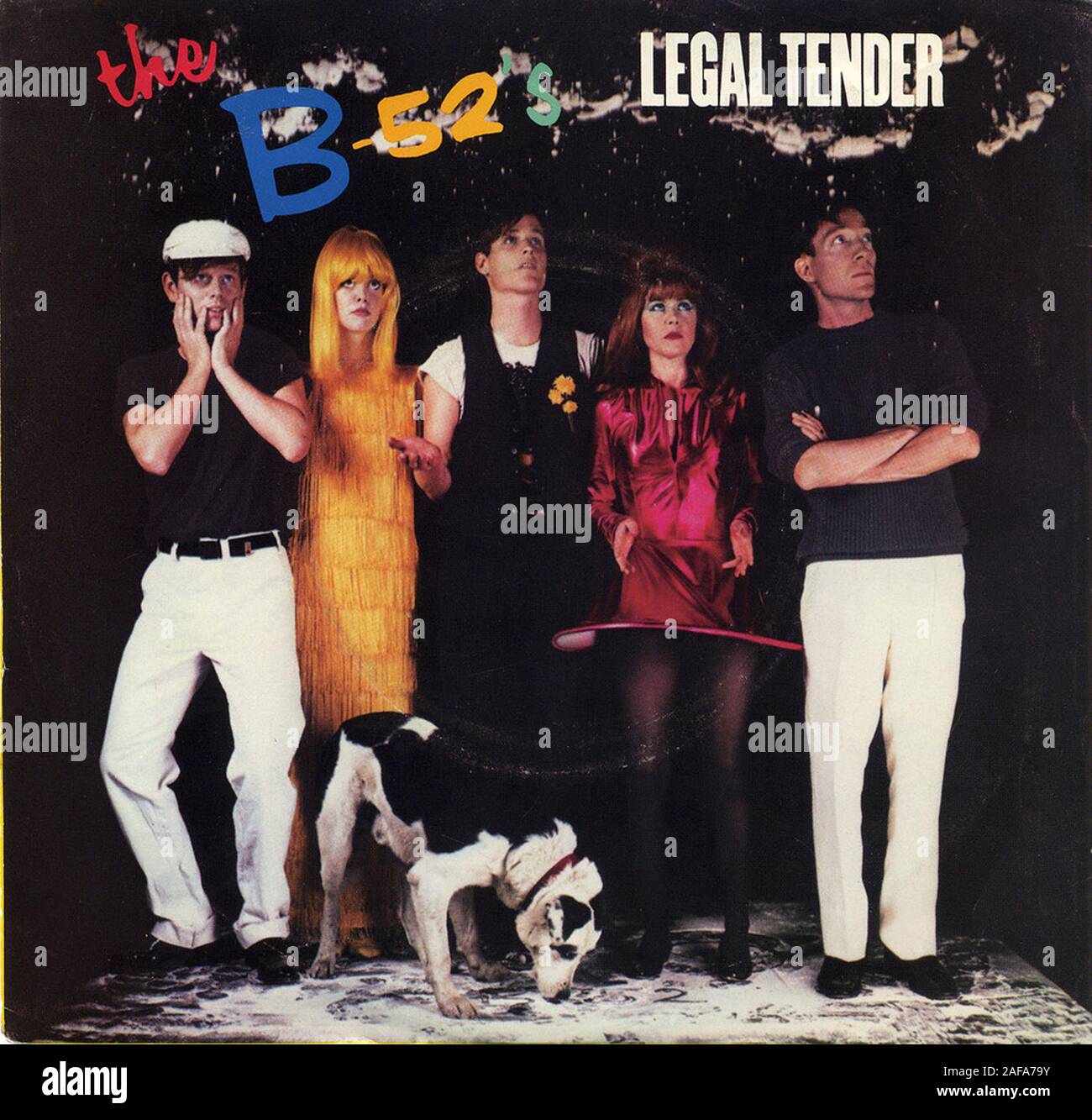 B-52's - Legal Tender - Vintage vinyl album cover Stock Photo - Alamy