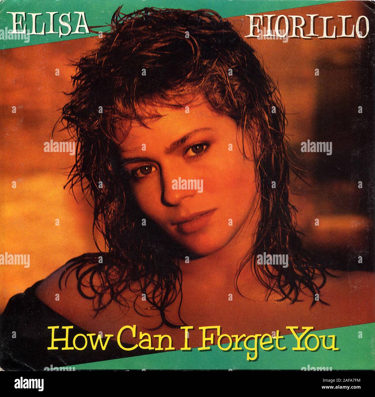 Elisa Fiorillo - How Can I Forget You - Vintage vinyl album cover Stock ...