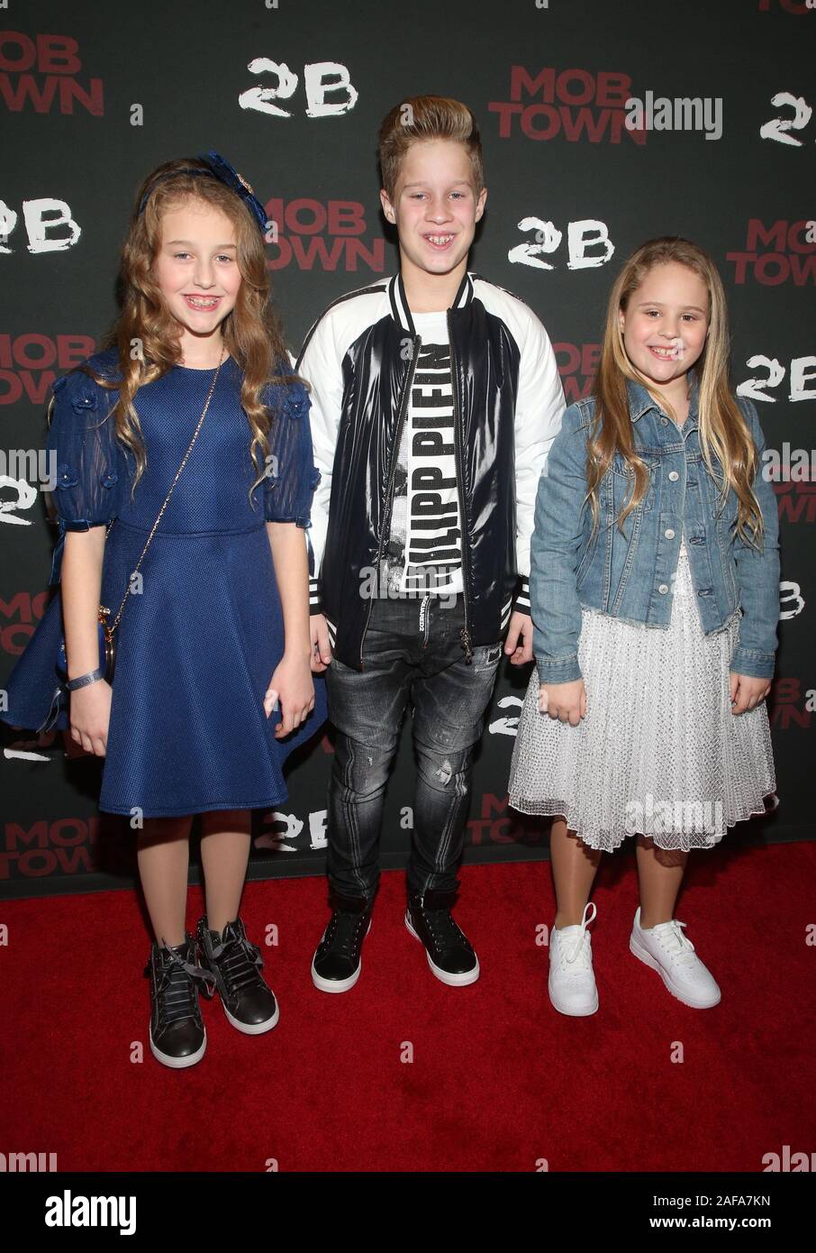13 December 2019 - Hollywood, California - Ella Gabay, David Gabay, Mia ...