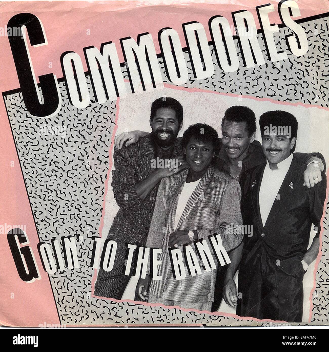 Commodores - Goin' To The Bank - Vintage vinyl record cover Stock Photo ...