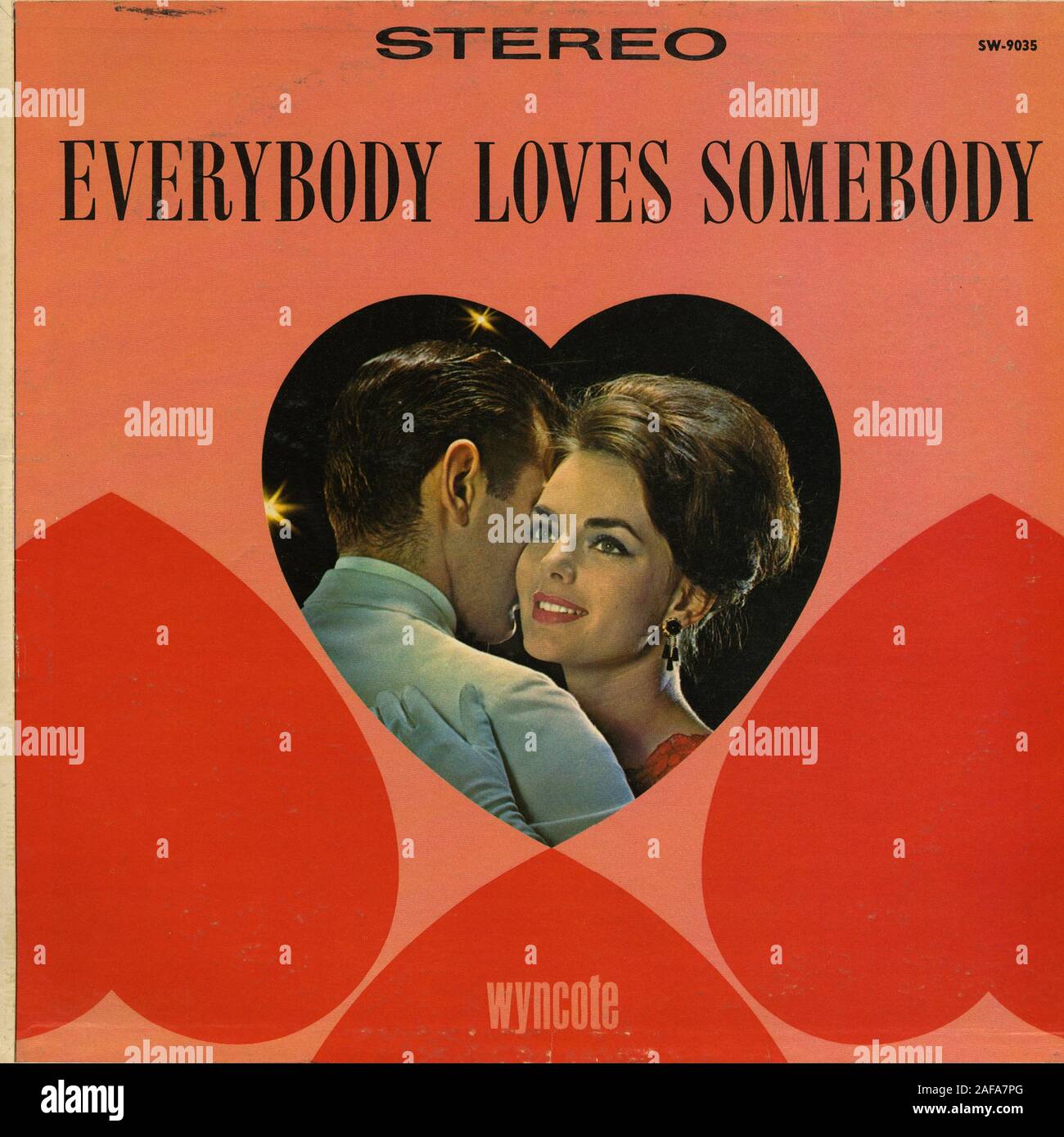 Everybody Loves Somebody - - Vintage vinyl record cover Stock Photo - Alamy