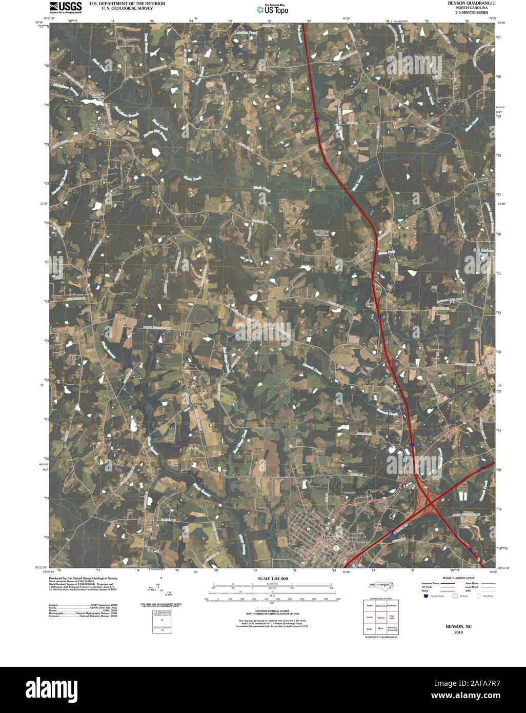 Benson map Cut Out Stock Images & Pictures - Alamy