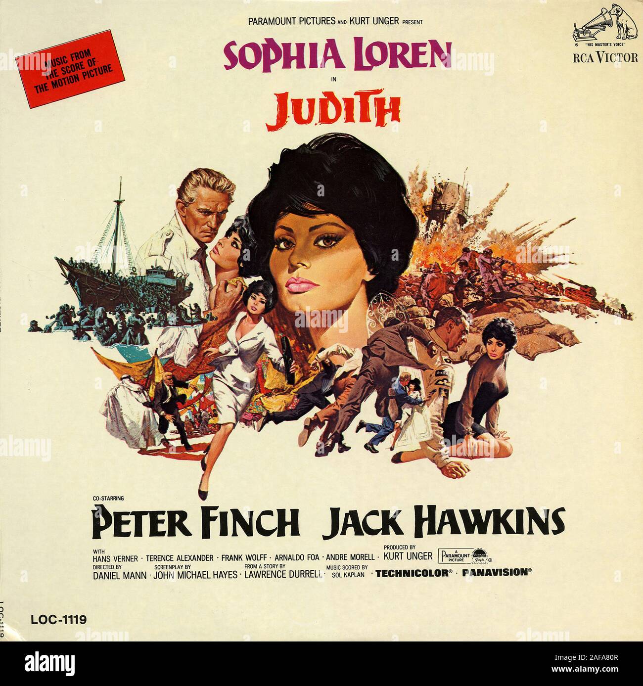 Judith - Vintage vinyl album cover Stock Photo - Alamy