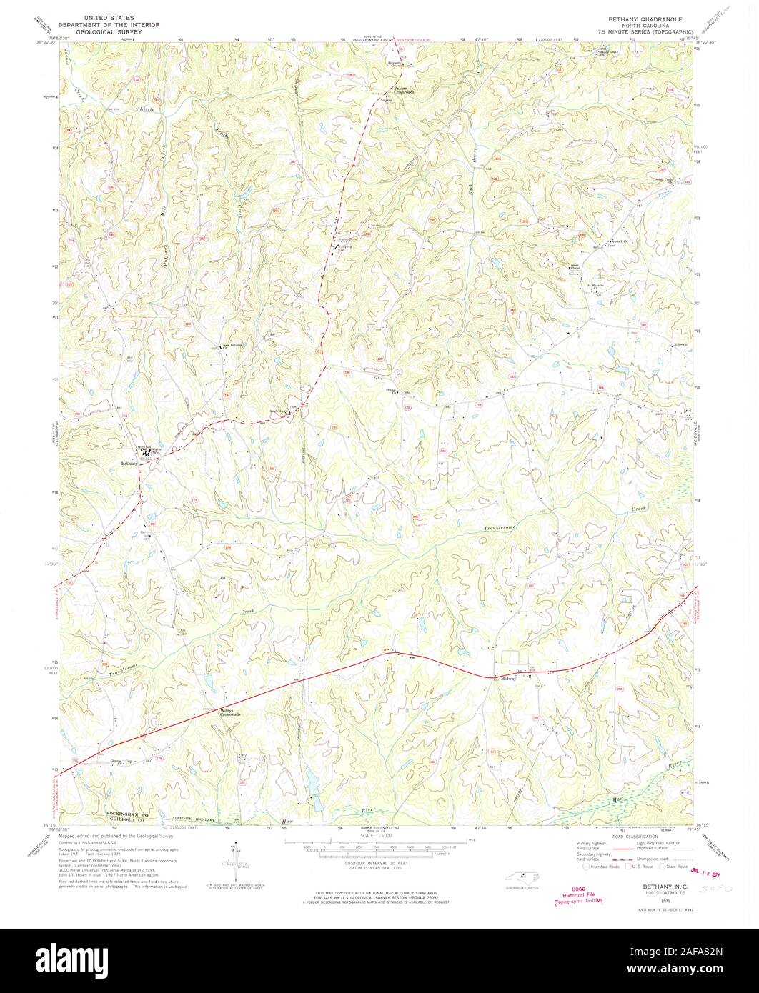 Bethany map Cut Out Stock Images & Pictures - Alamy