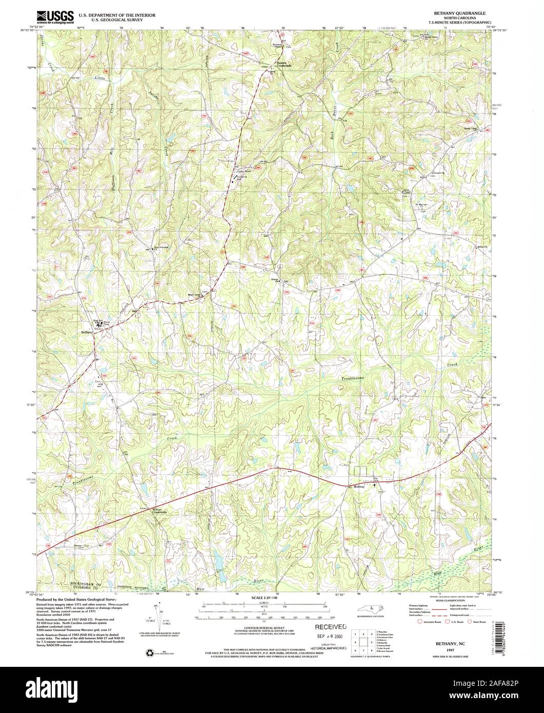 Bethany map Cut Out Stock Images & Pictures - Alamy