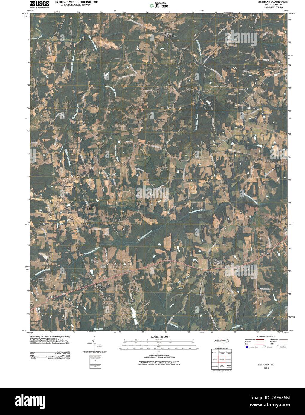 Bethany map Cut Out Stock Images & Pictures - Alamy