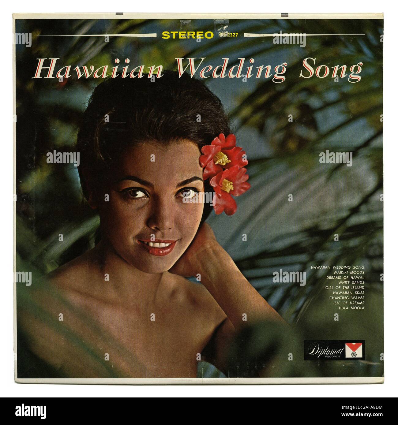Hawaiian Wedding Song - - Vintage vinyl record cover Stock Photo - Alamy
