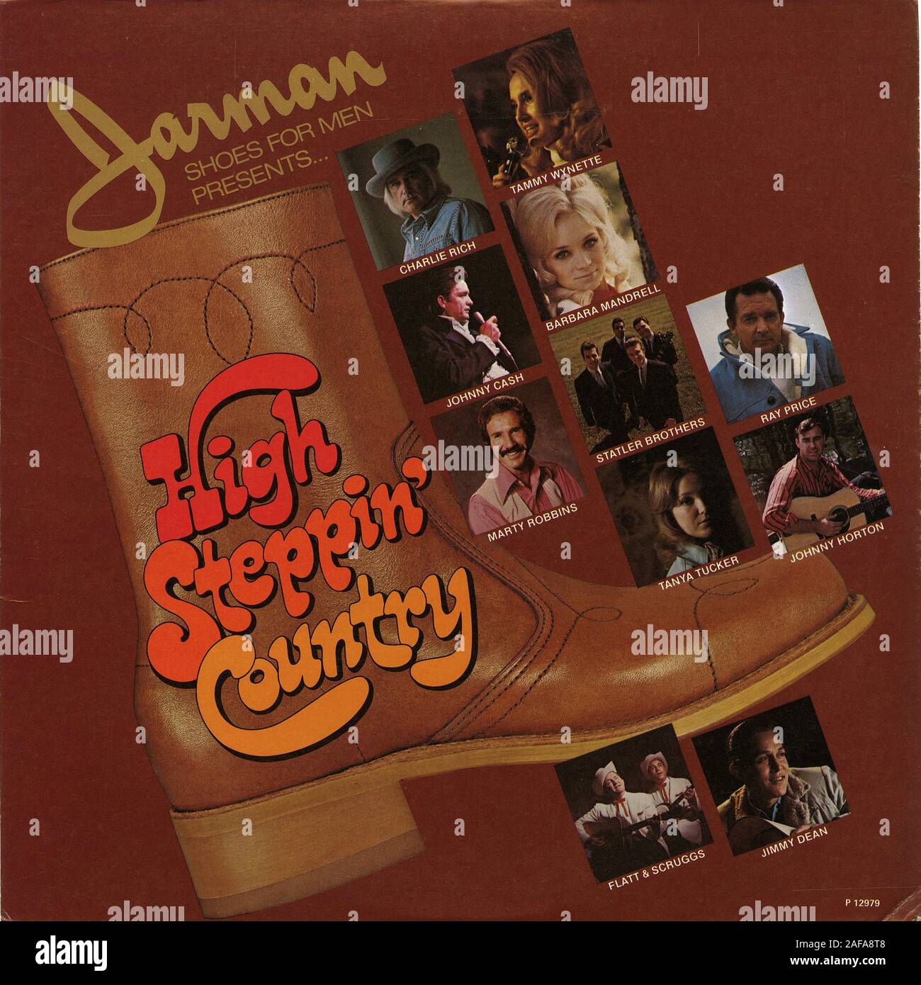 High Steppin' Country - Vintage vinyl album cover Stock Photo - Alamy