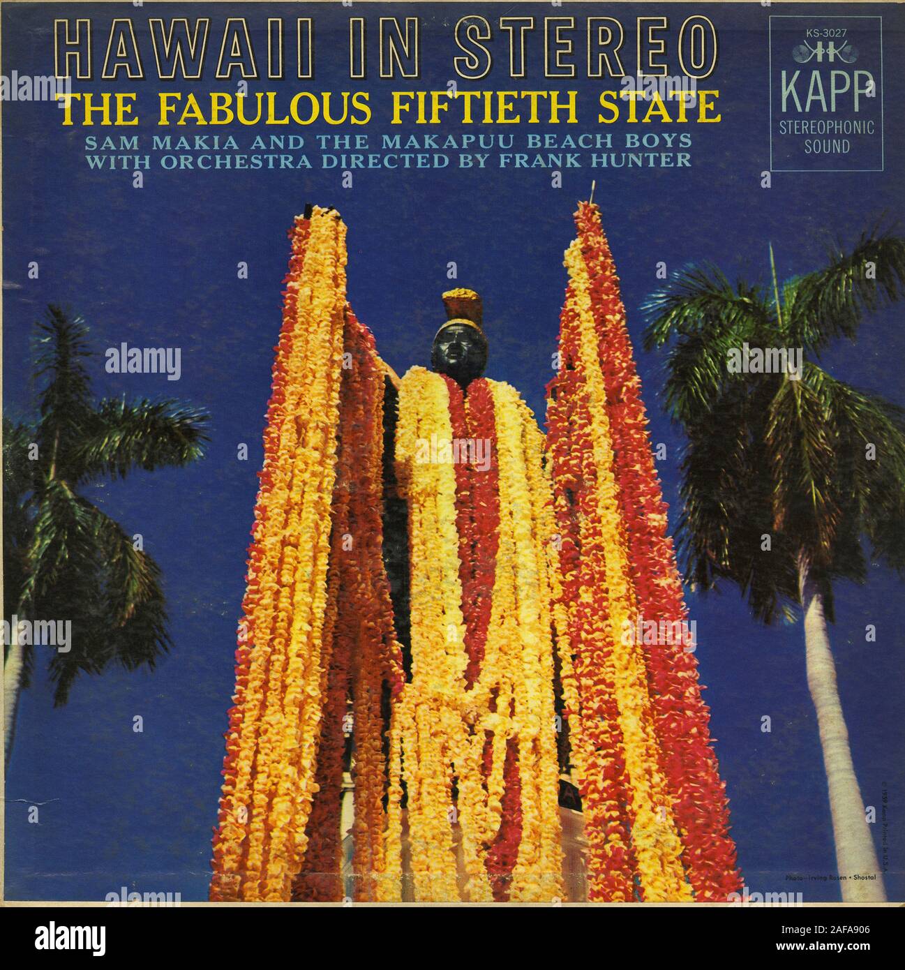 Vintage hawaii music cover hi-res stock photography and images - Alamy