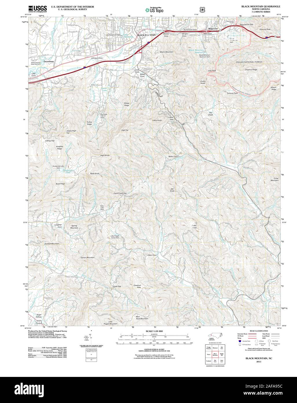 North carolina mountain map hi-res stock photography and images - Alamy
