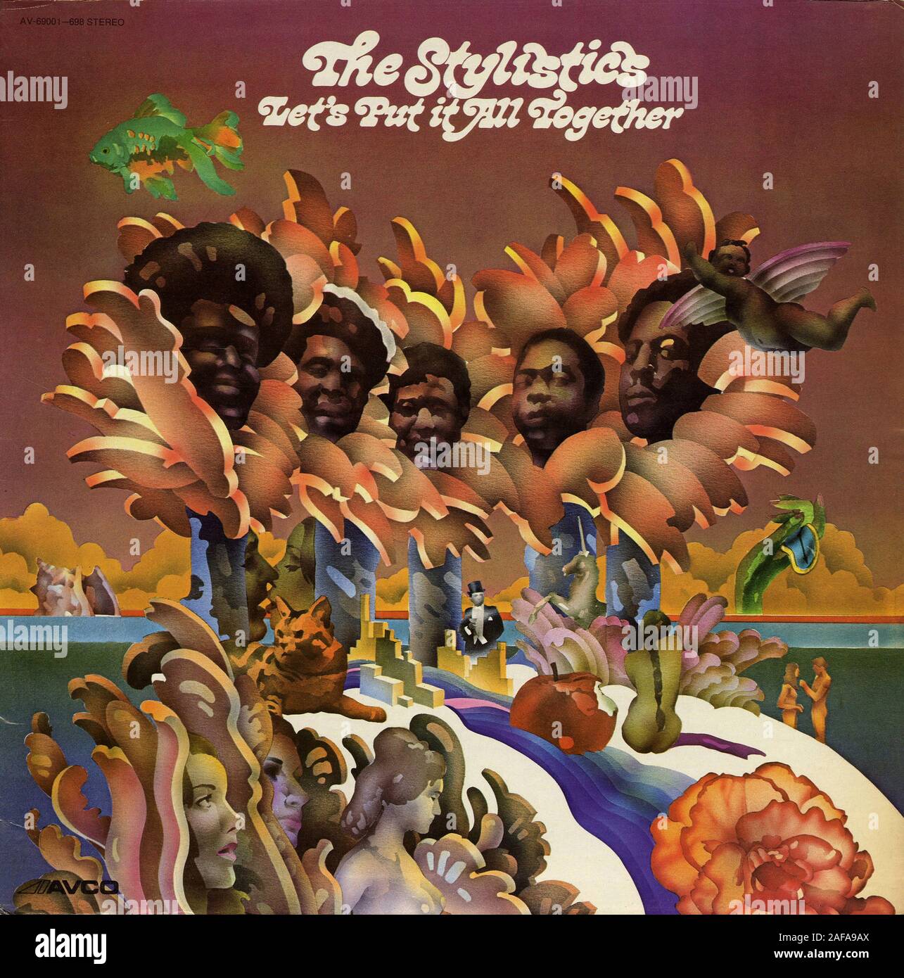 Let's Put It All Together - The Stylistics - Vintage vinyl album cover ...