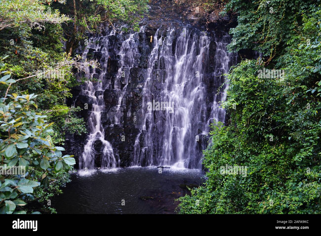 Close up of the waterfalls of Elephant Falls of shillong, Meghalaya ...