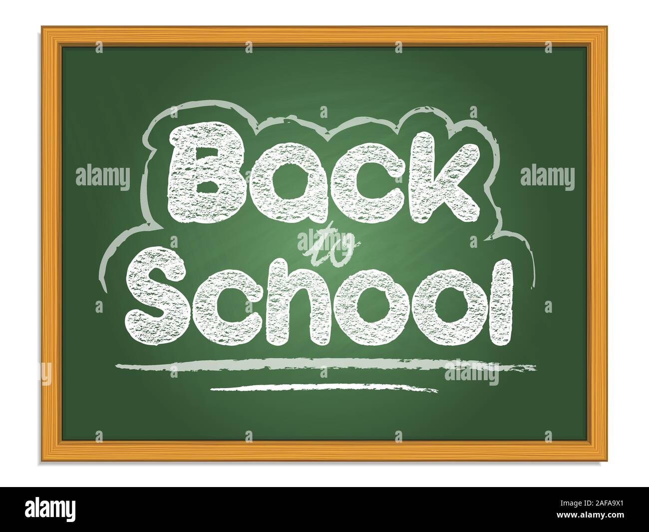White chalkboard vector vectors Cut Out Stock Images & Pictures - Alamy