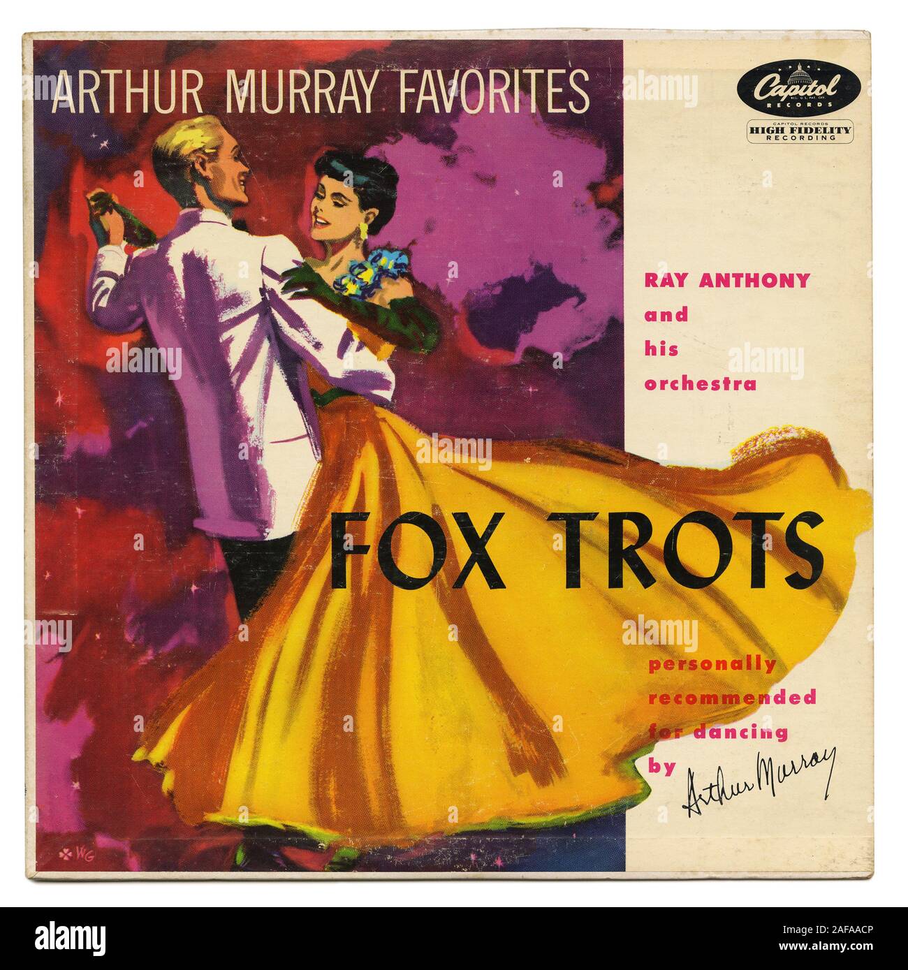 Fox Trots - - Vintage vinyl record cover Stock Photo - Alamy
