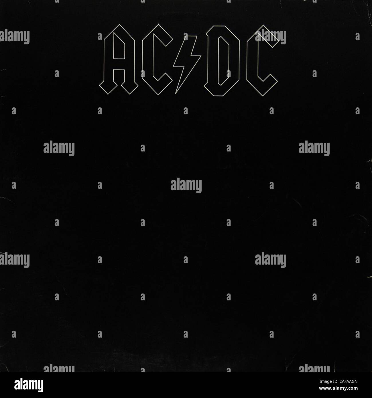 AC DC - Vintage vinyl record cover Stock Photo - Alamy