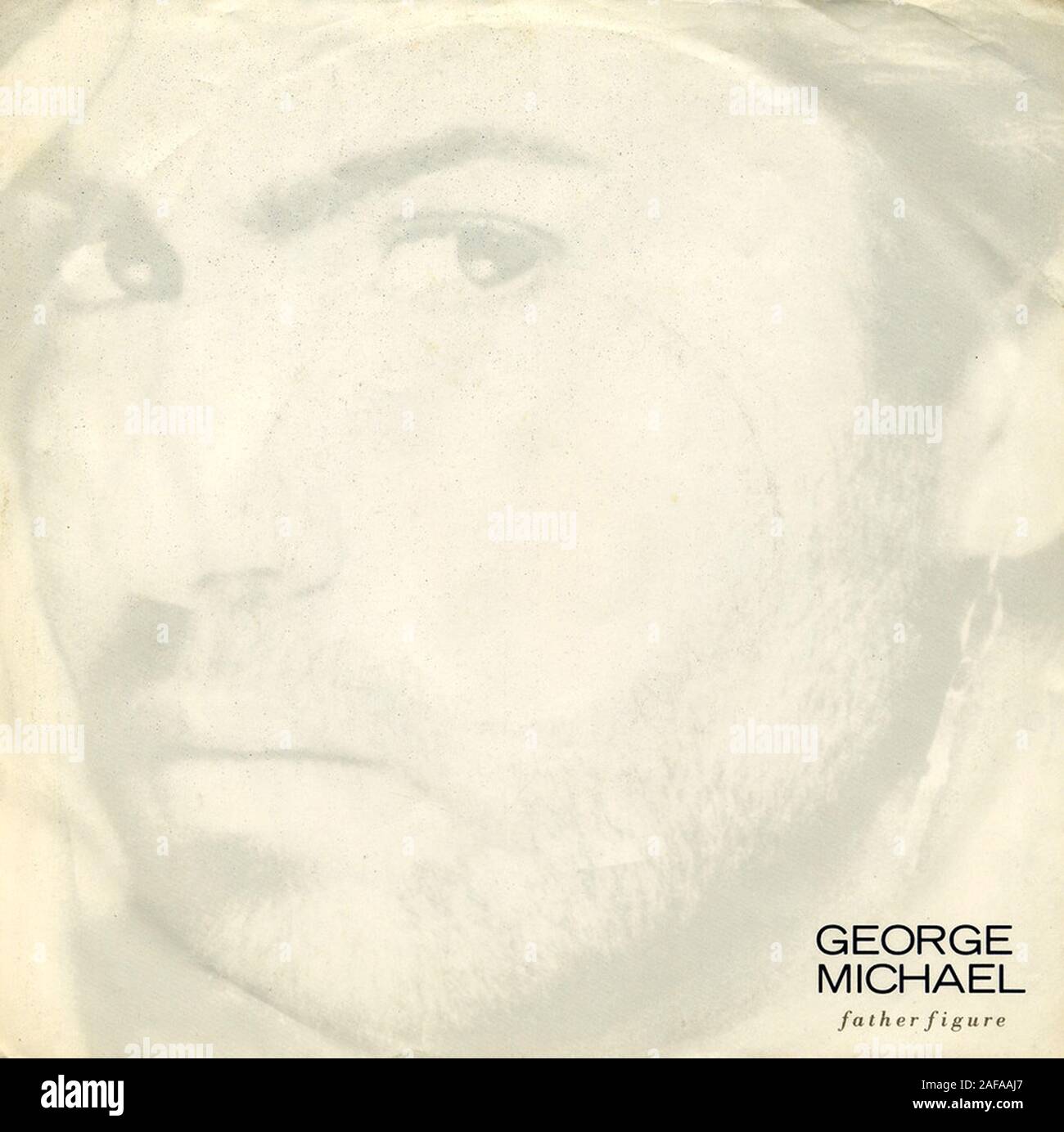 George Michael - Father Figure - Vintage vinyl record cover Stock Photo ...