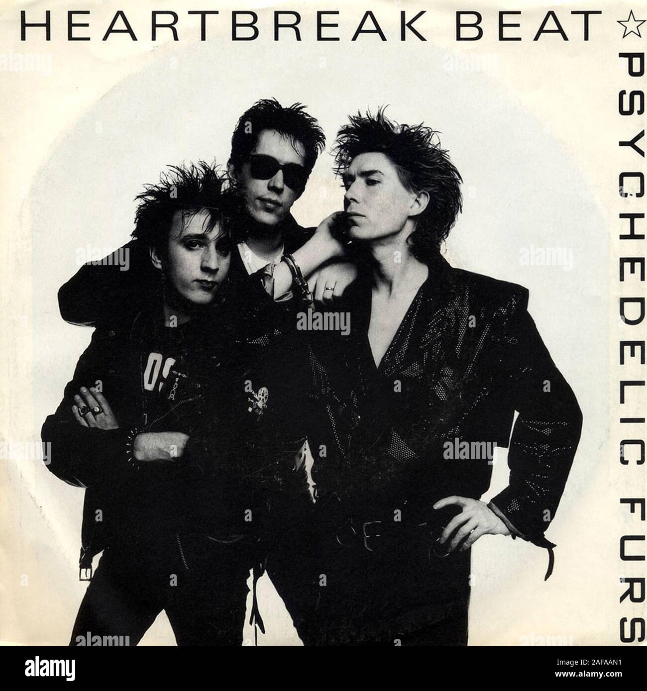 Psychedelic Furs - Heartbreak Beat - Vintage vinyl record cover Stock ...