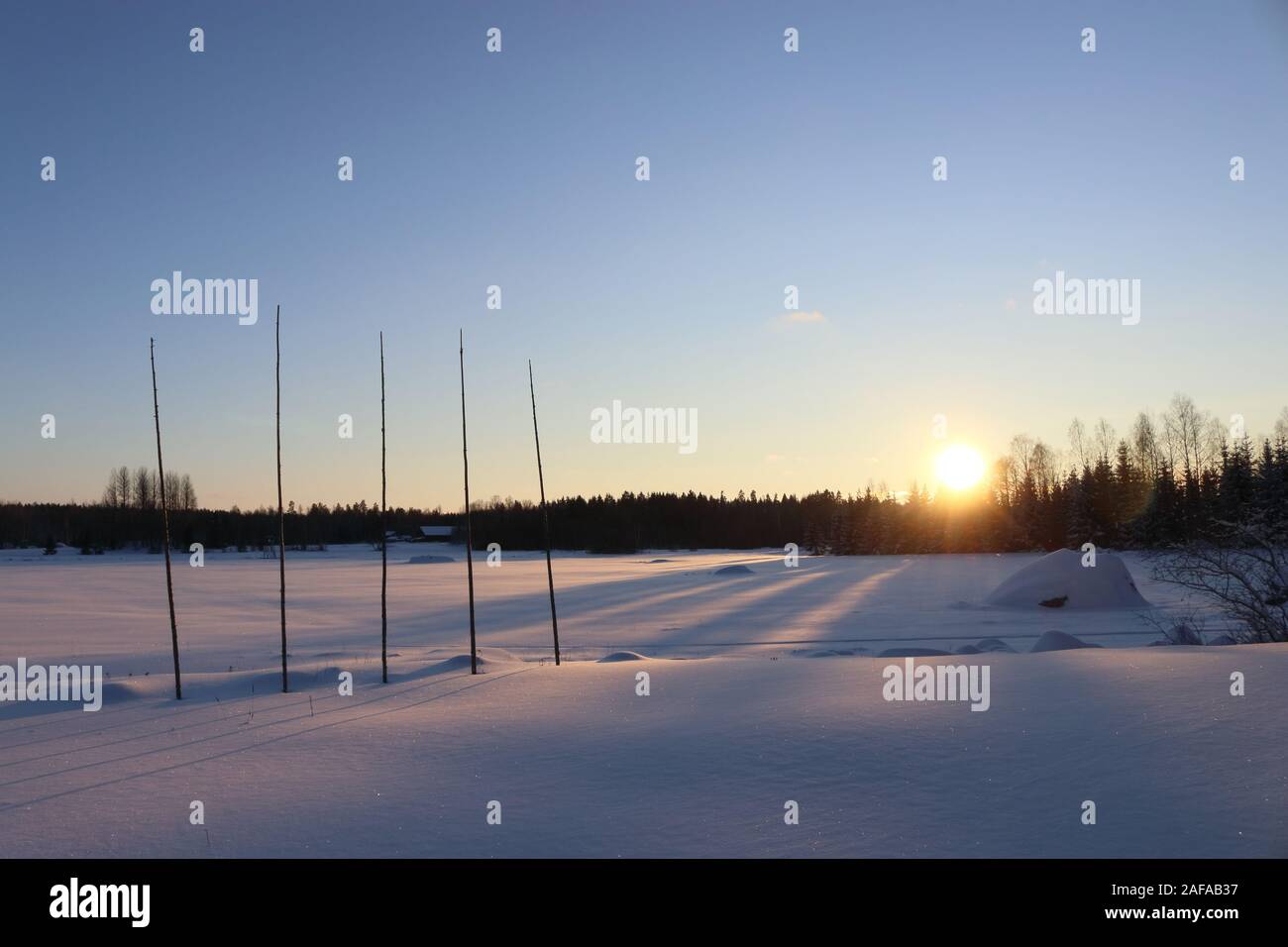 December landscape hi-res stock photography and images - Alamy