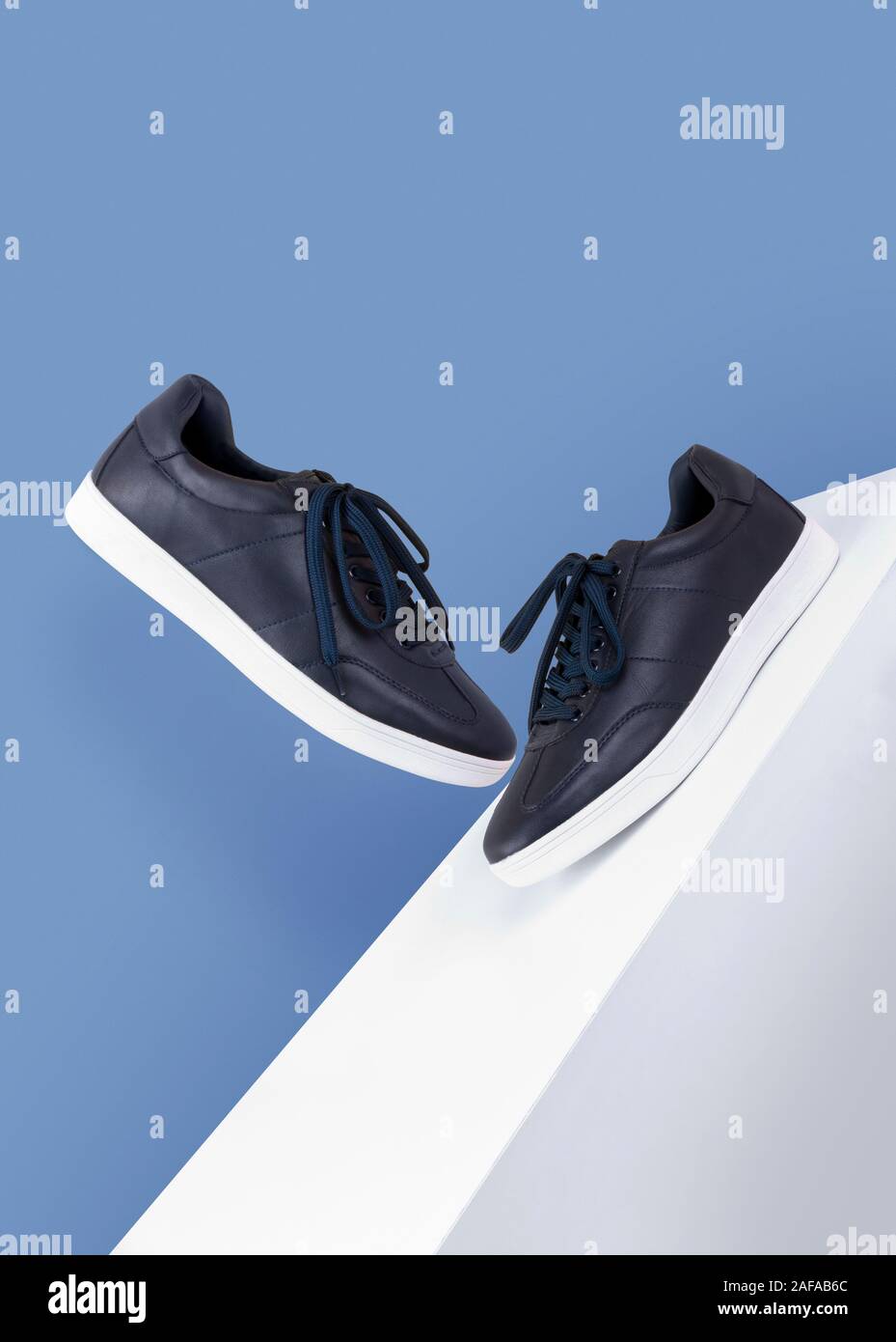 Dark blue shoes hi-res stock photography and images - Alamy