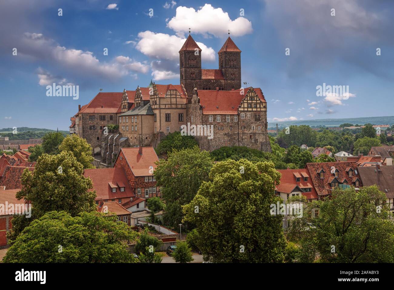 Quedlinburg abbey hi-res stock photography and images - Alamy
