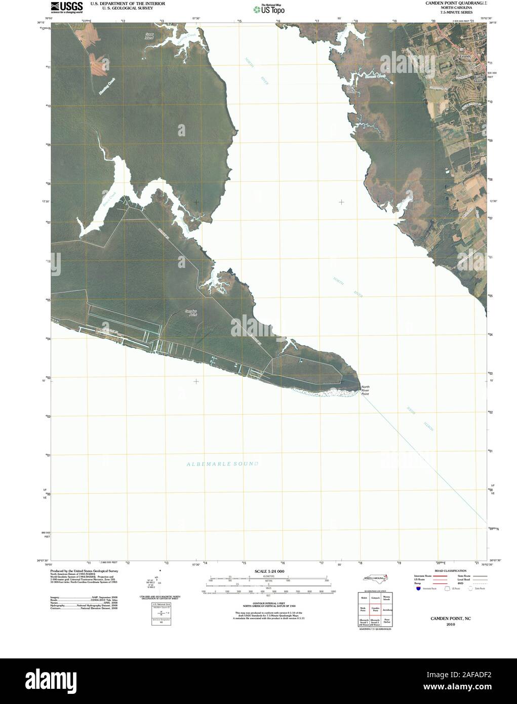 Camden north carolina map hi-res stock photography and images - Alamy