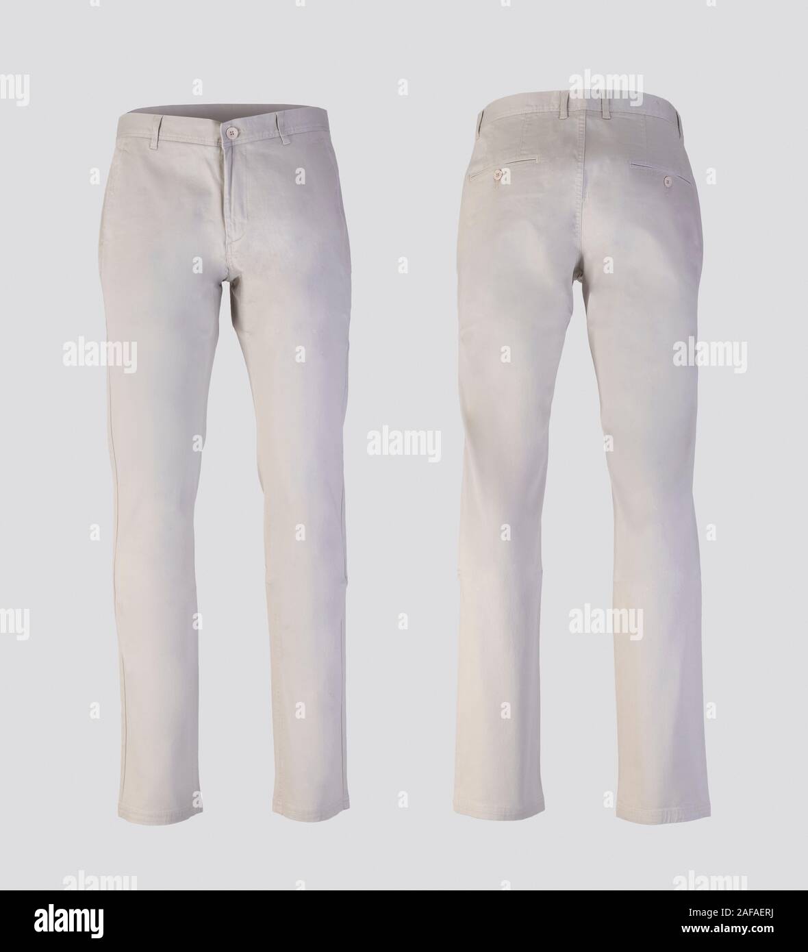 white trousers isolated on white background ghost fashion style of ...