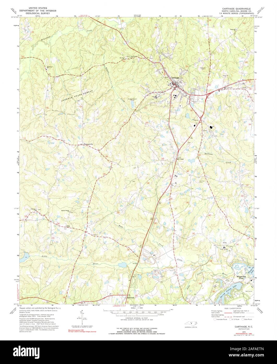 Carthage map Cut Out Stock Images & Pictures - Alamy