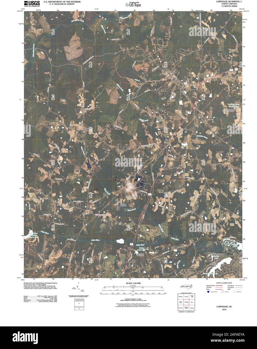 Carthage map Cut Out Stock Images & Pictures - Alamy