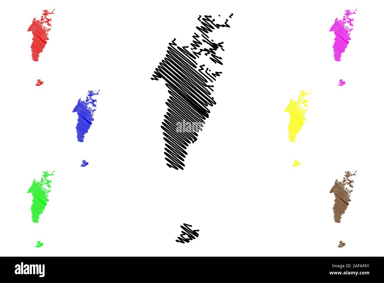 Musandam Governorate (Sultanate of Oman, Governorates of Oman) map ...