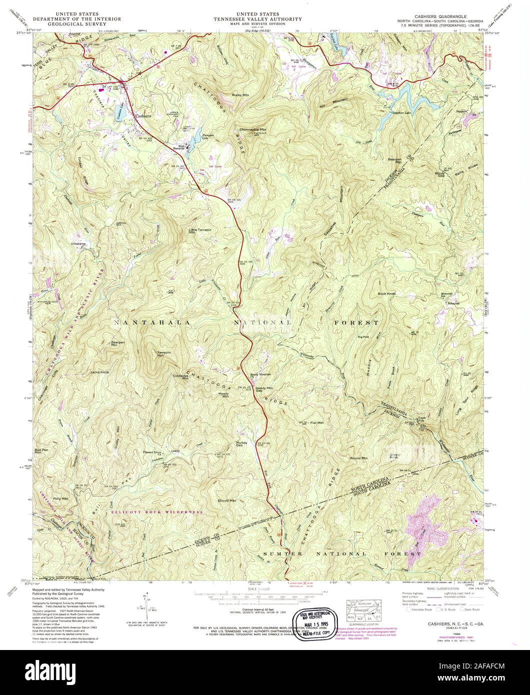 Cashiers north carolina Cut Out Stock Images & Pictures - Alamy