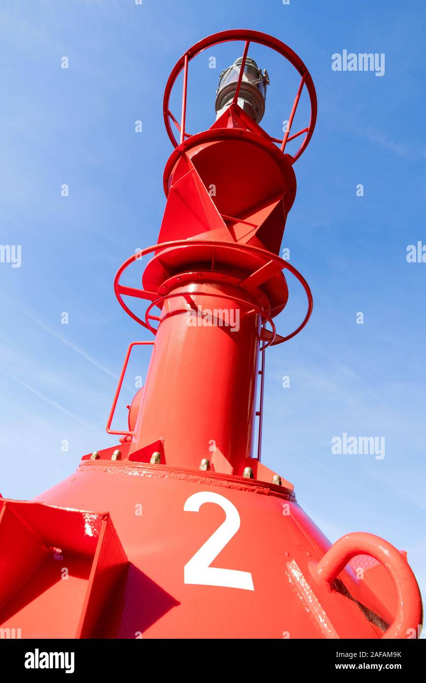 Red lateral buoy hi-res stock photography and images - Alamy
