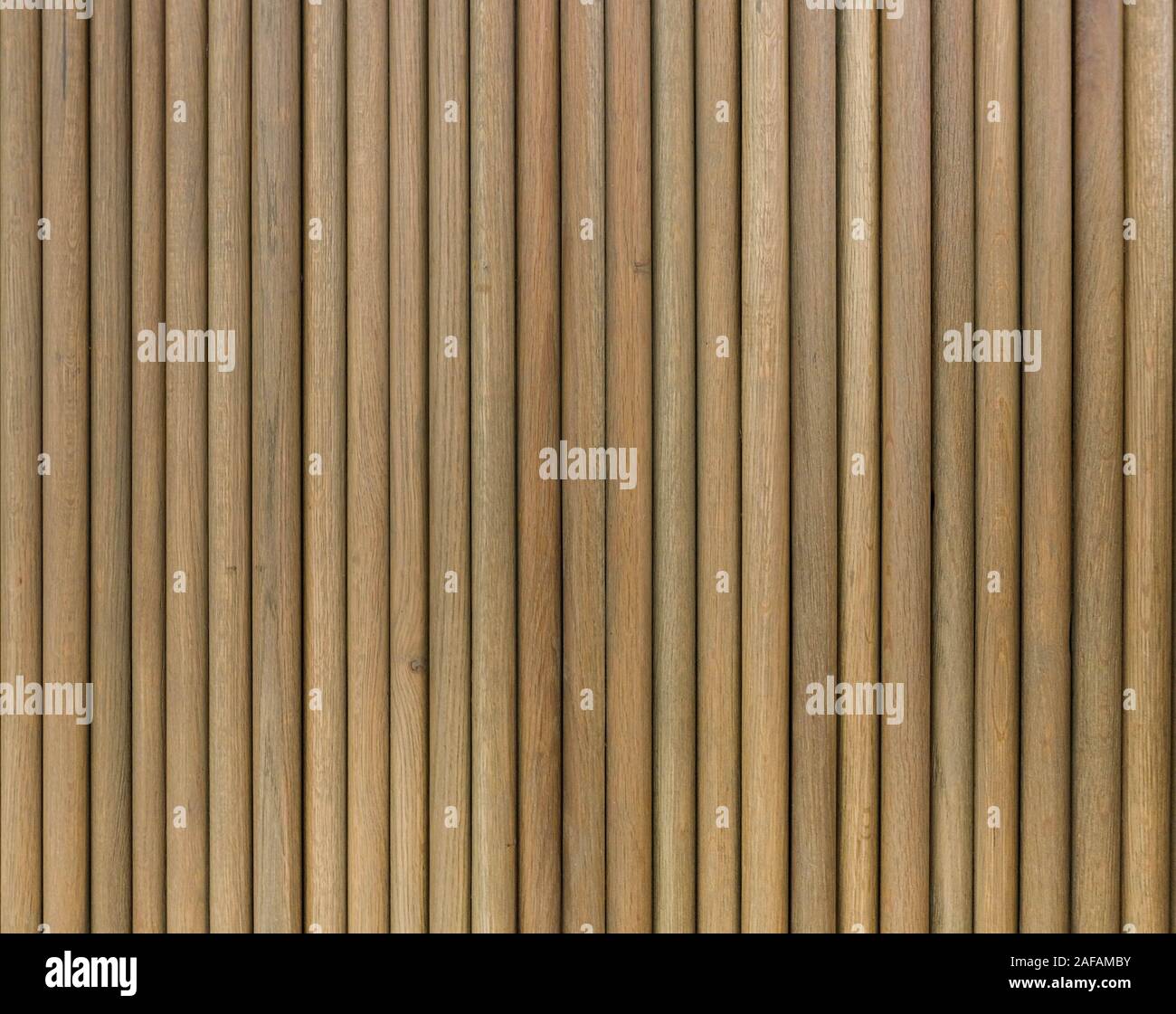 Old natura brown tone bamboo plank fence texture for background wall ...