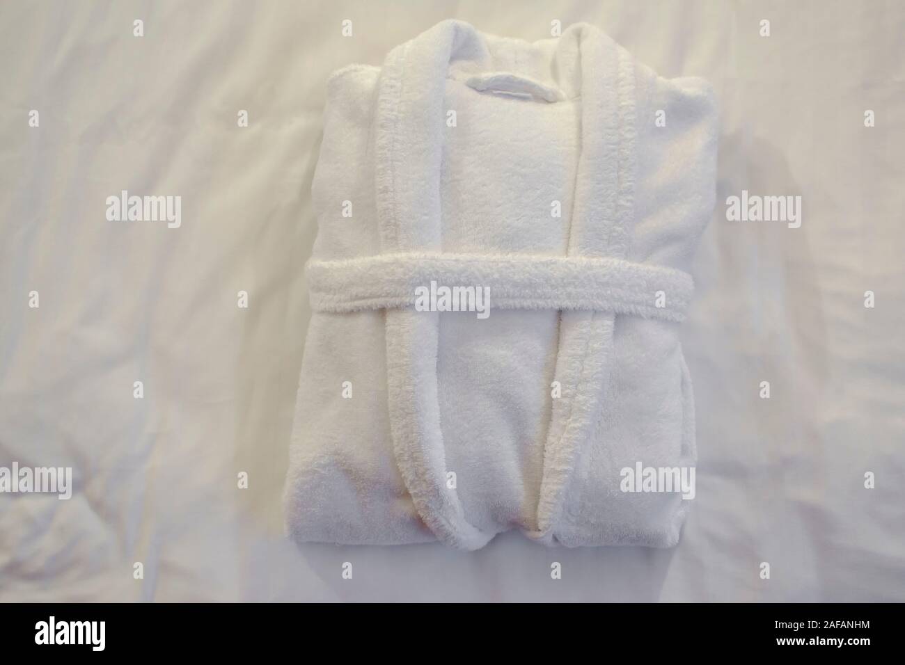 Folded bathrobe hi-res stock photography and images - Alamy