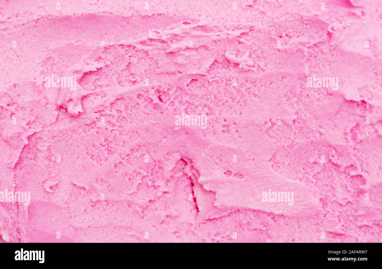 Strawberry ice cream background Stock Photo - Alamy