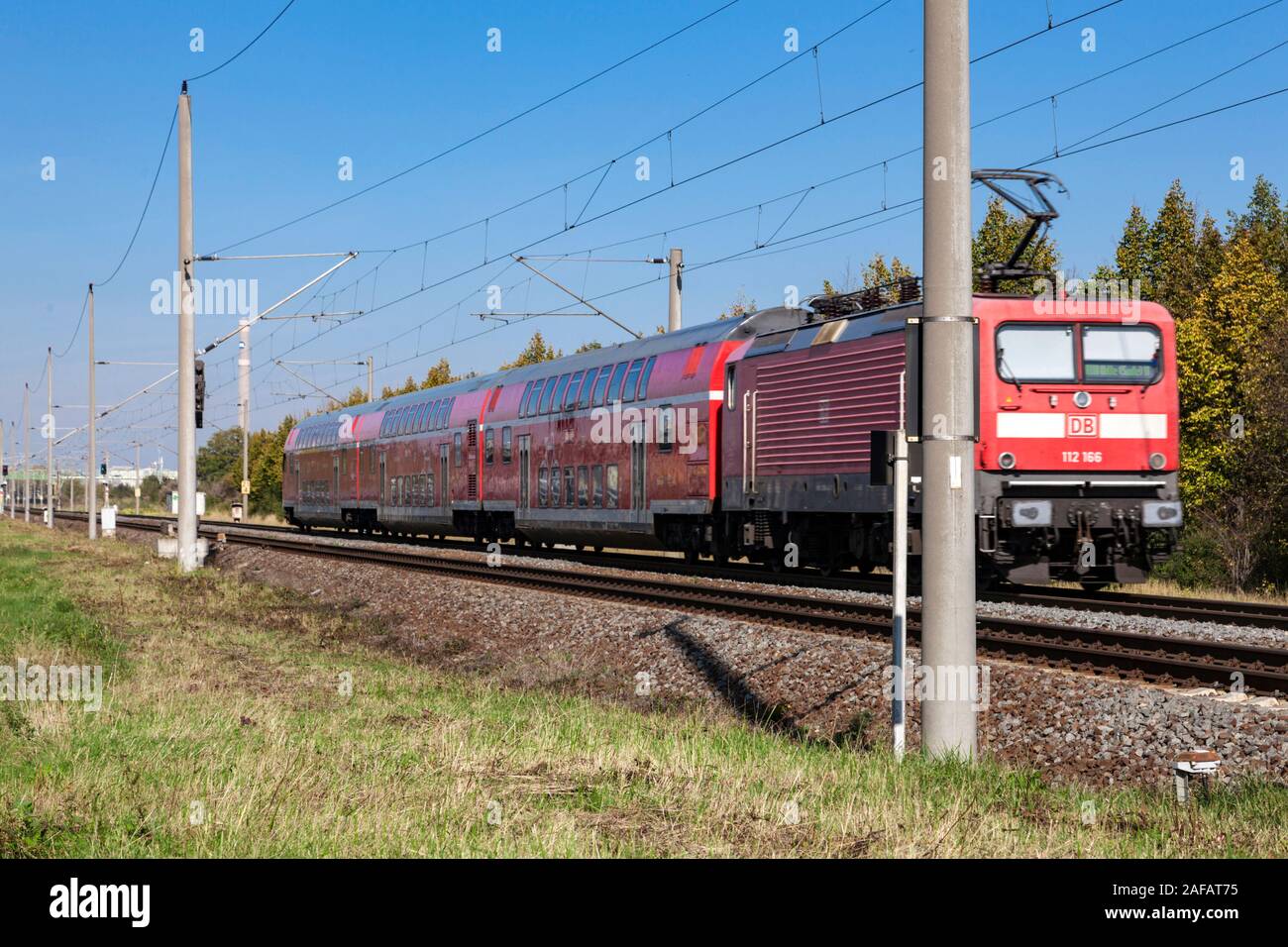 Double decker train germany hi-res stock photography and images - Alamy