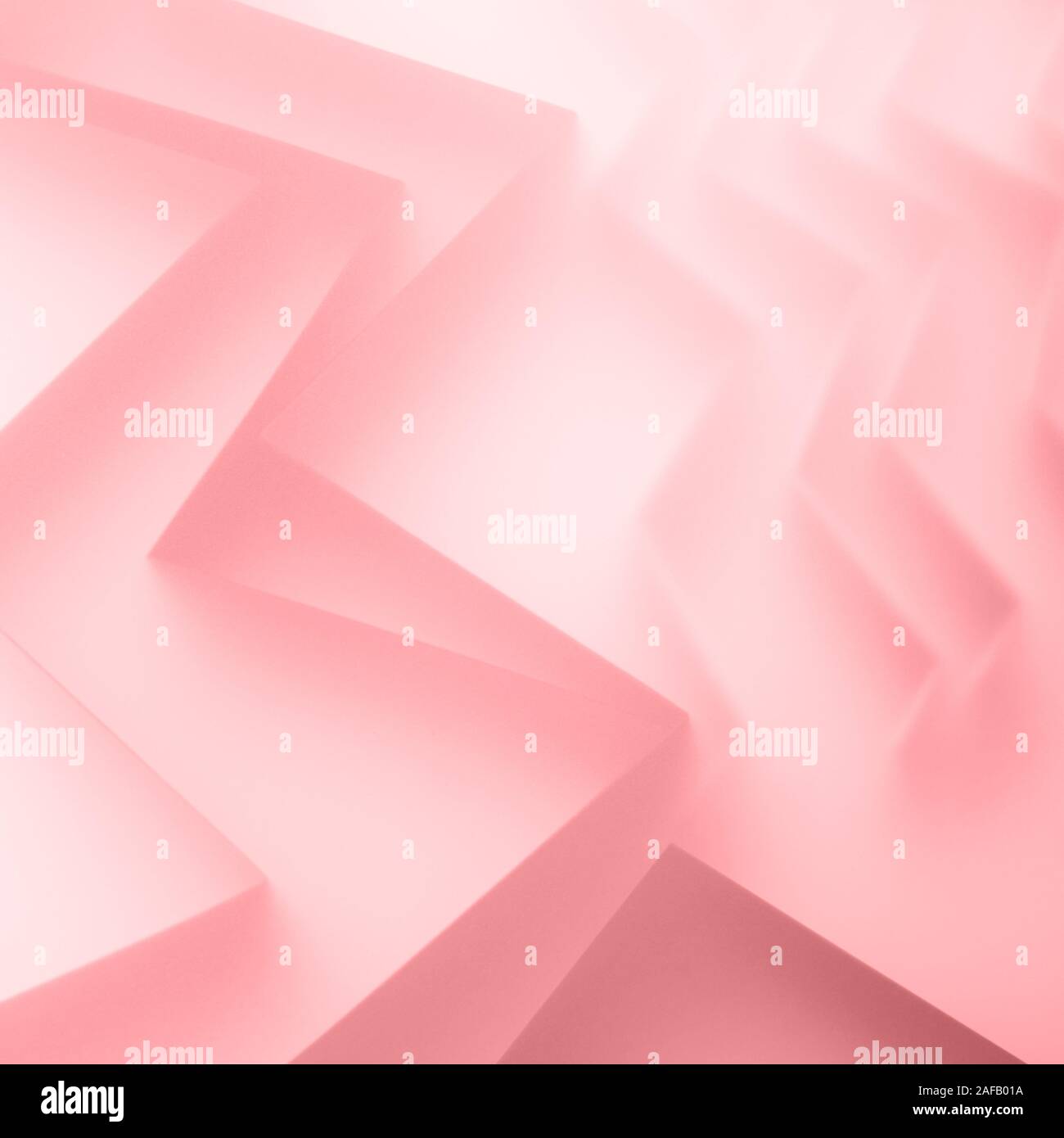Composition made with geometric elements, pink background Stock Photo ...