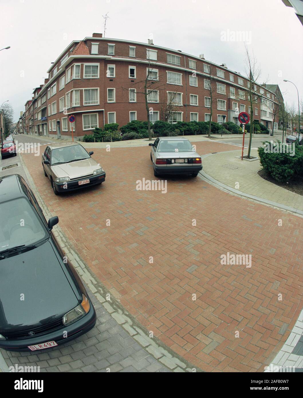 1994 Streets scene of Hassalt, Belgium, Northern Europe Stock Photo - Alamy