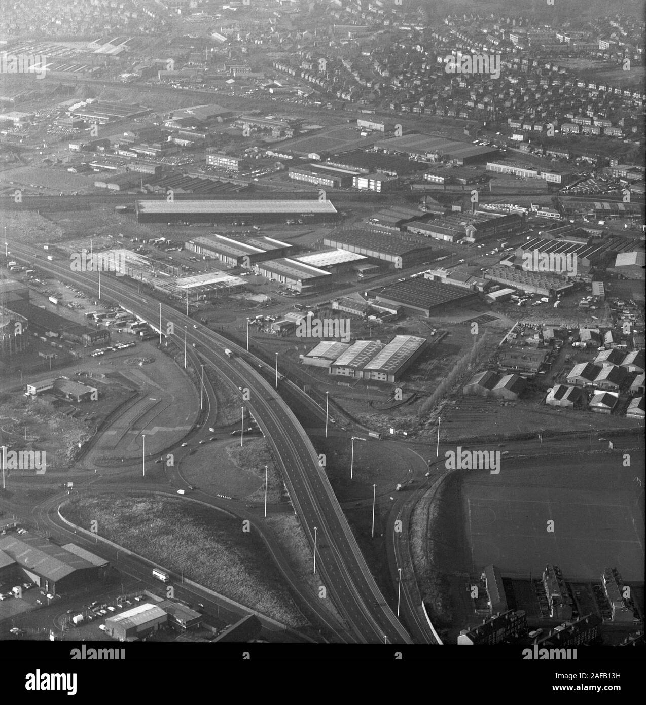 Aerial views in leeds hi-res stock photography and images - Alamy