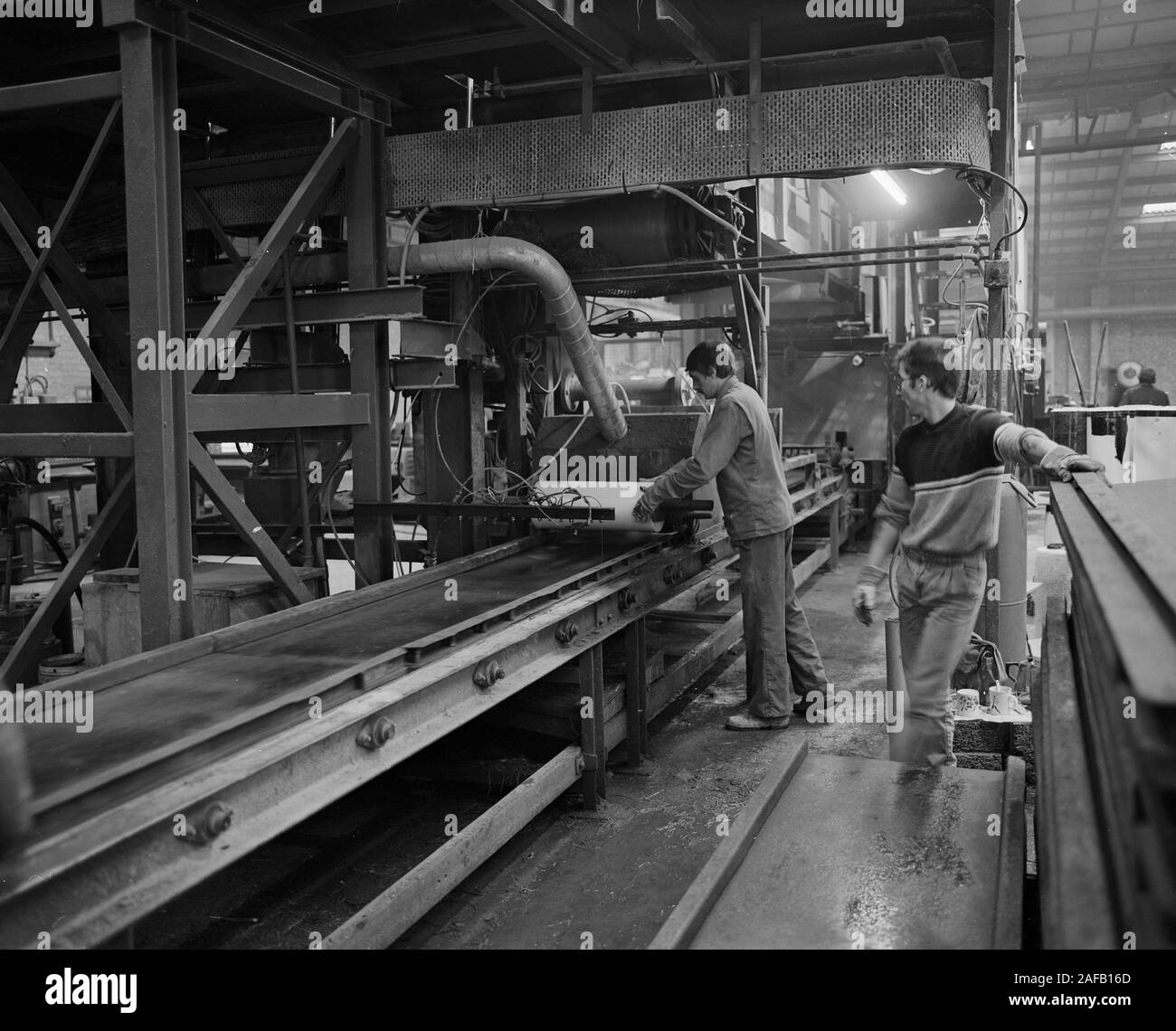1987 Concrete Factory at work, showing lack of health & safety in 1980 ...