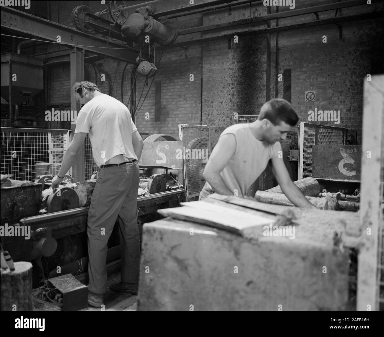 1980s work safety Black and White Stock Photos & Images - Alamy