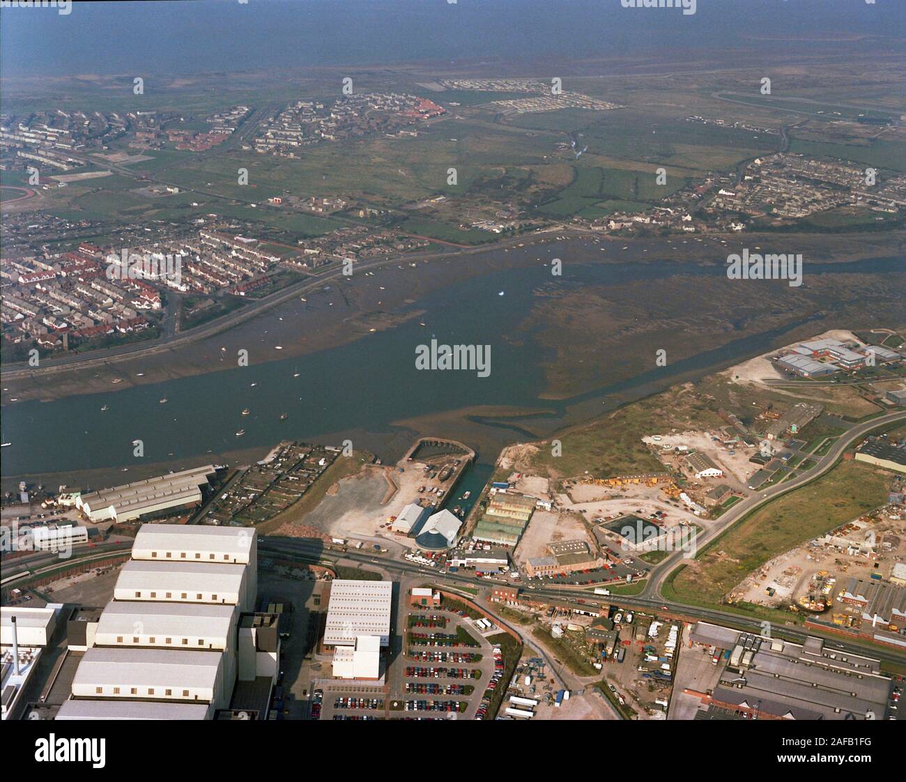 Barrow in furness aerial hi-res stock photography and images - Alamy