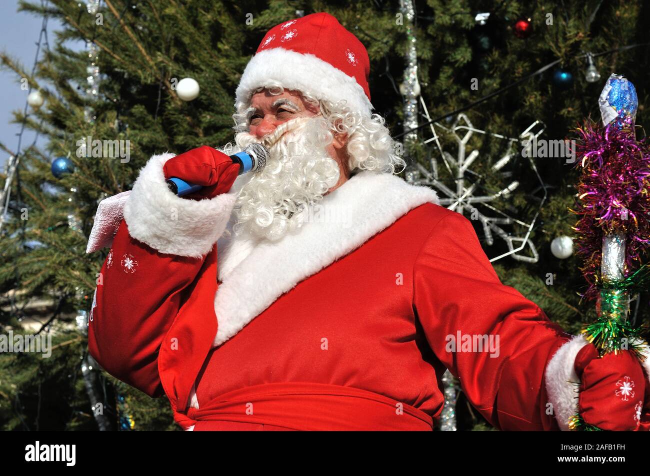 Ukraine christmas tree hi-res stock photography and images - Alamy